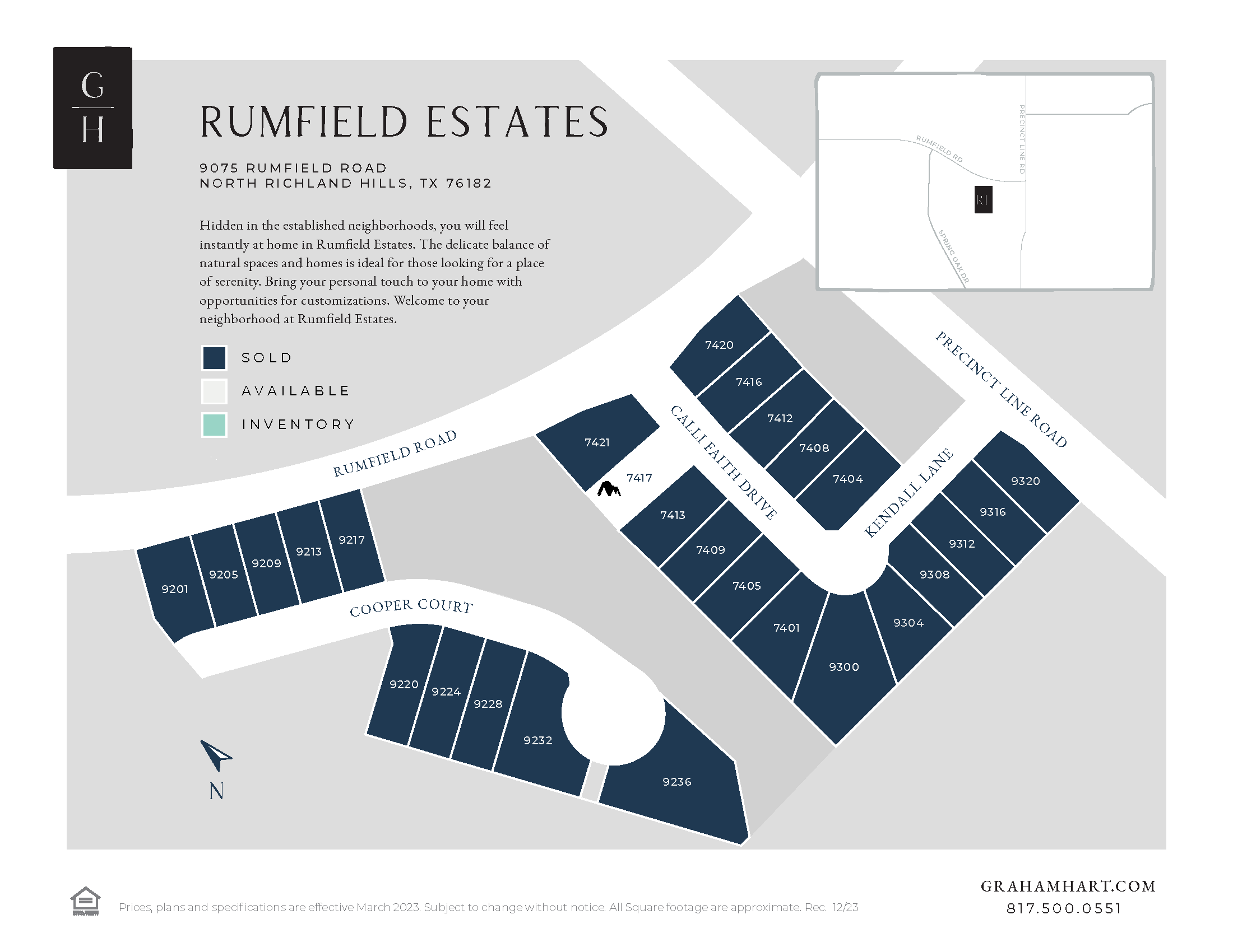 Rumfield Estates | Graham Hart | North Richland Hills, TX